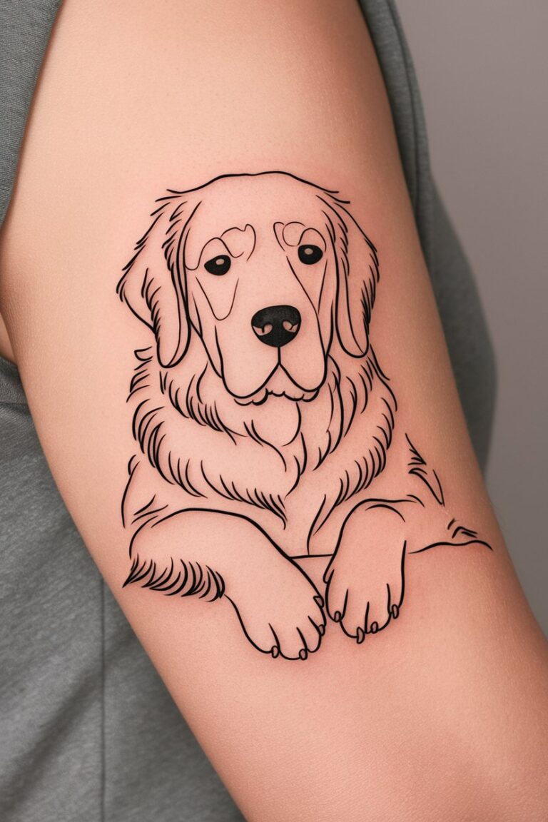 20 Minimal Dog Tattoo Ideas for Pet Lovers to Try – inkspiredtattoos.com