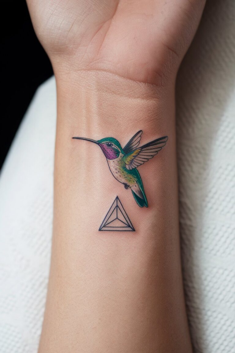 18 Tiny Hummingbird Tattoo Ideas That Are Purely Magical ...