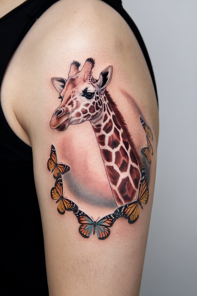 20 Giraffe Tattoo Ideas Perfect for Every Style – inkspiredtattoos.com