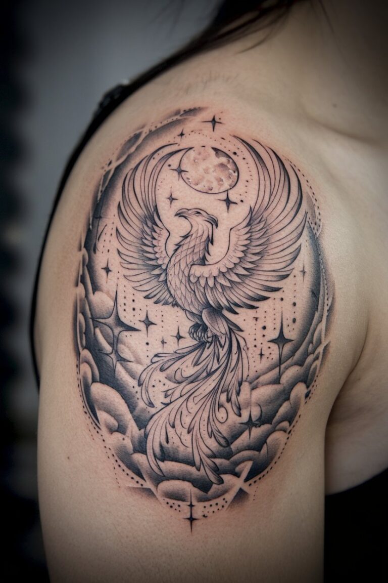 20 Rising Phoenix Tattoo Ideas for Bold and Inspiring Designs ...