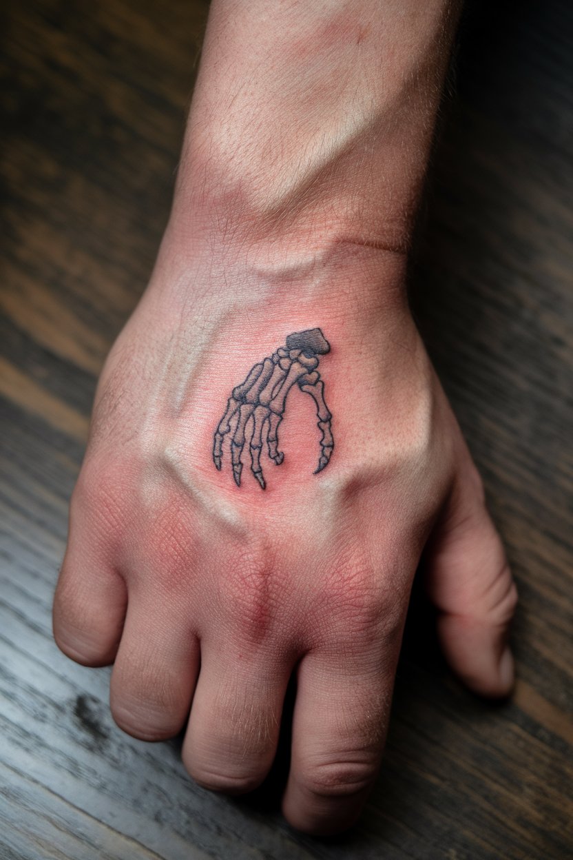20 Small Spooky Tattoos Every Ghost Lover Will Adore – inkspiredtattoos.com