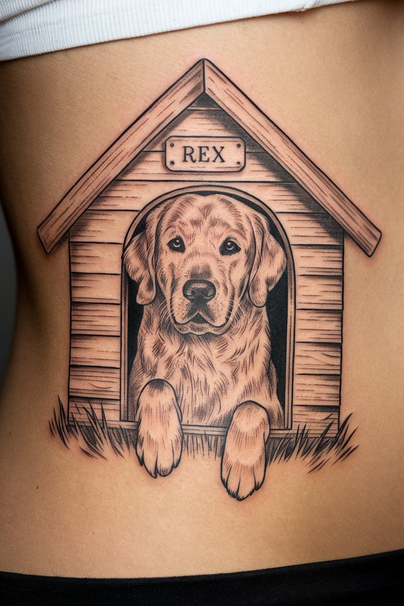 20 Golden Retriever Tattoo Ideas for Dog Lovers – inkspiredtattoos.com