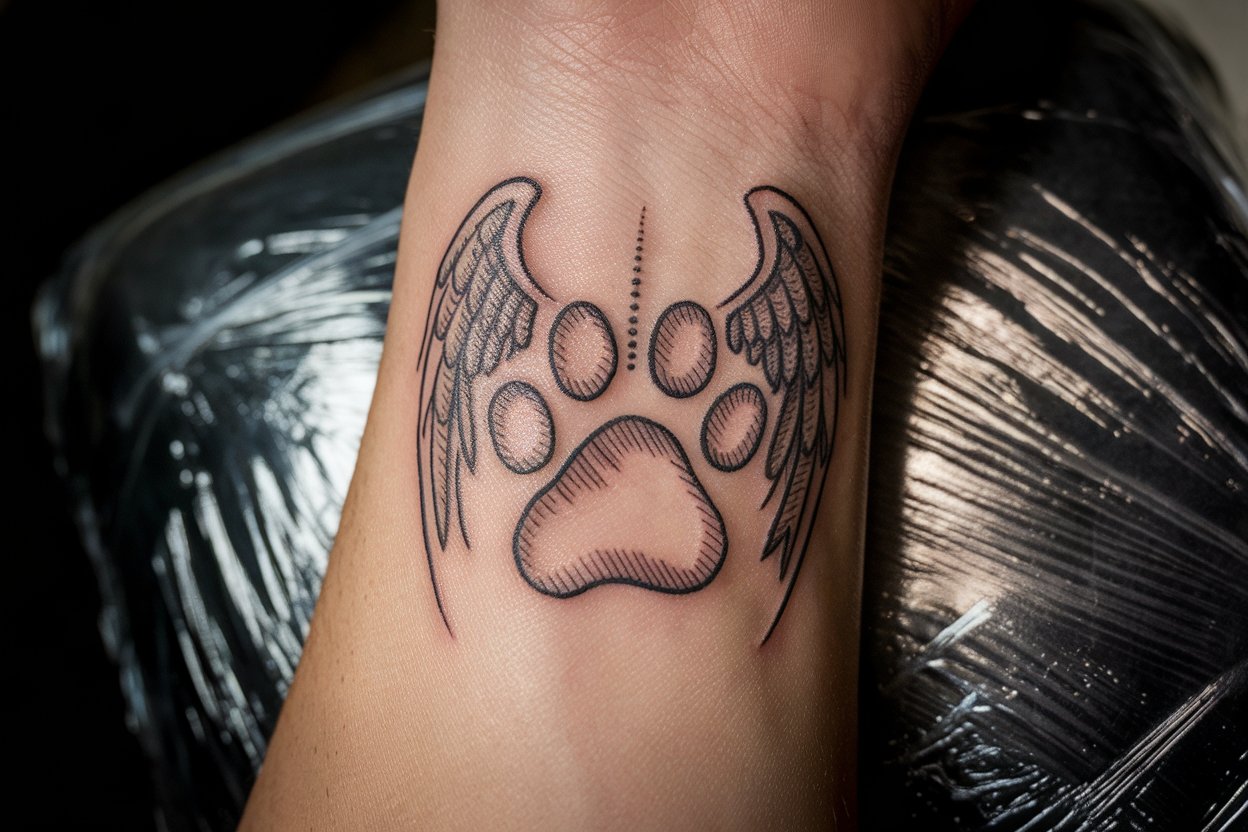 20 Tattoos for Dogs That Passed Celebrate Their Memory ...