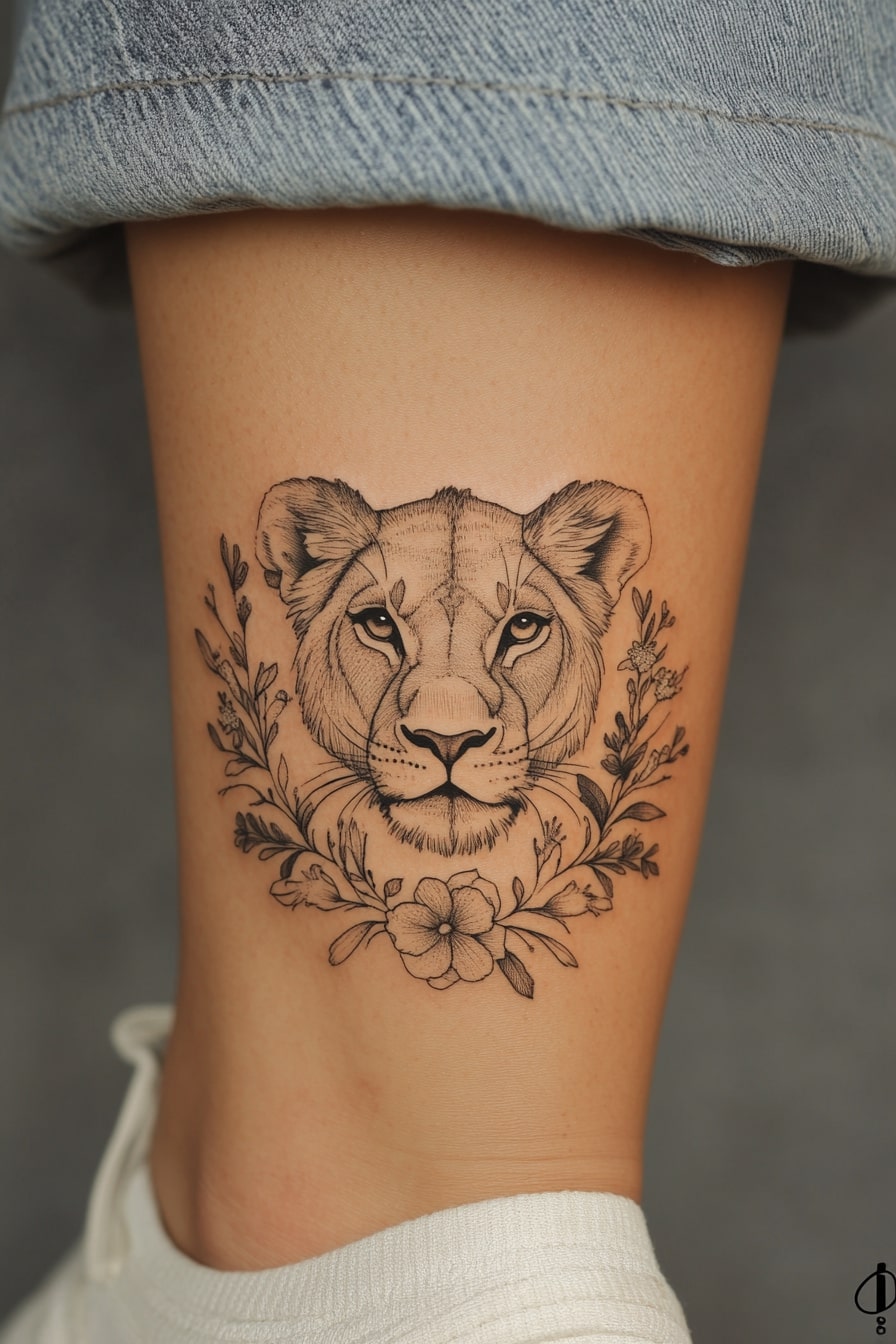 20 Amazing Lion / Lioness Tattoo Ideas For Women! – inkspiredtattoos.com