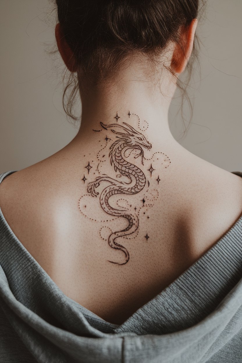 20 Dragon Tattoos for Women That Inspire Power and Beauty ...