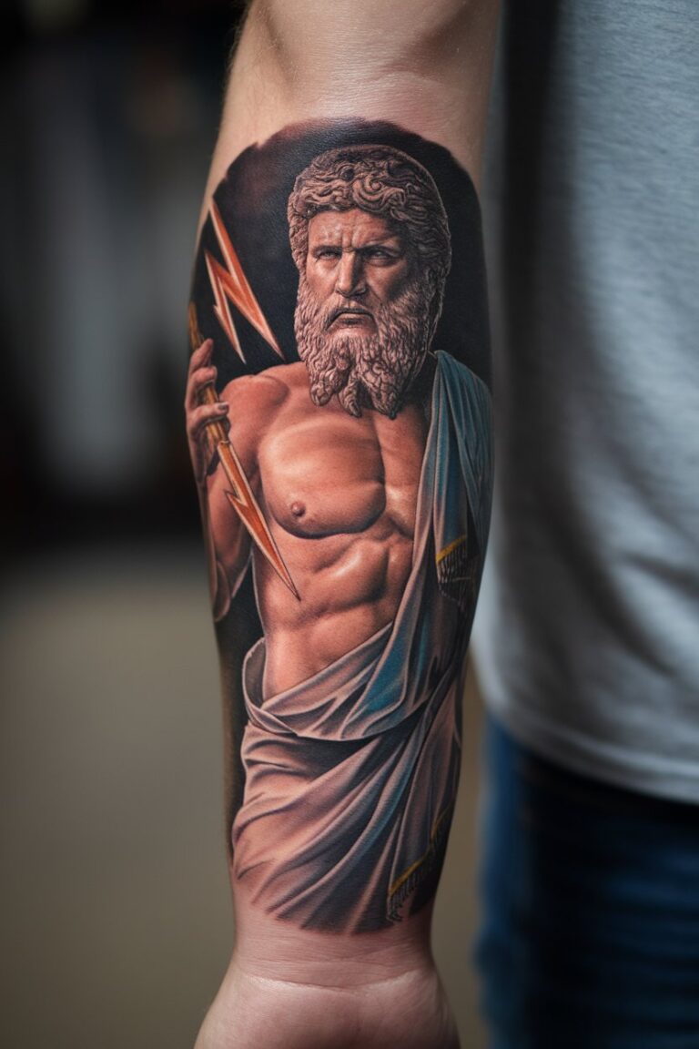 15 Zeus Tattoo Ideas On Forearm That Will Inspire You ...
