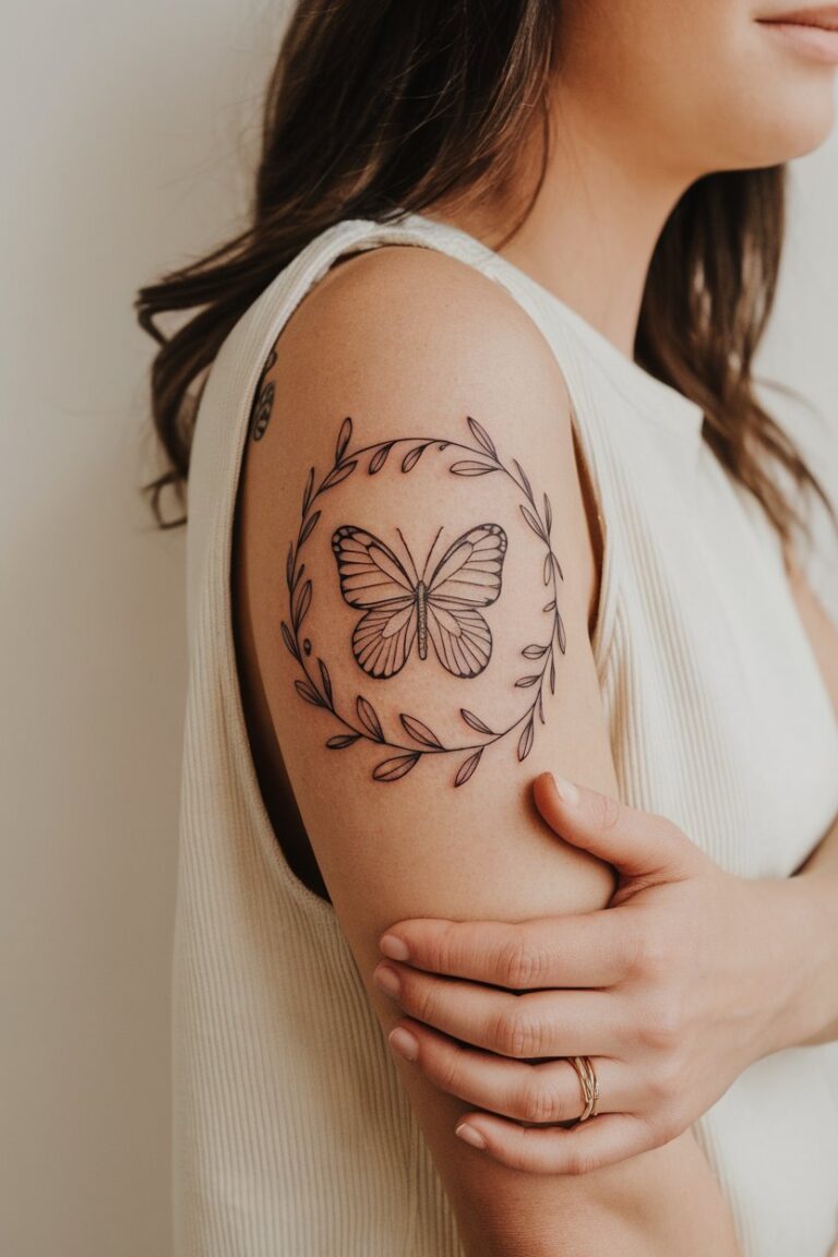 20 Fine Line Butterfly Tattoo Ideas You’ll Love – inkspiredtattoos.com