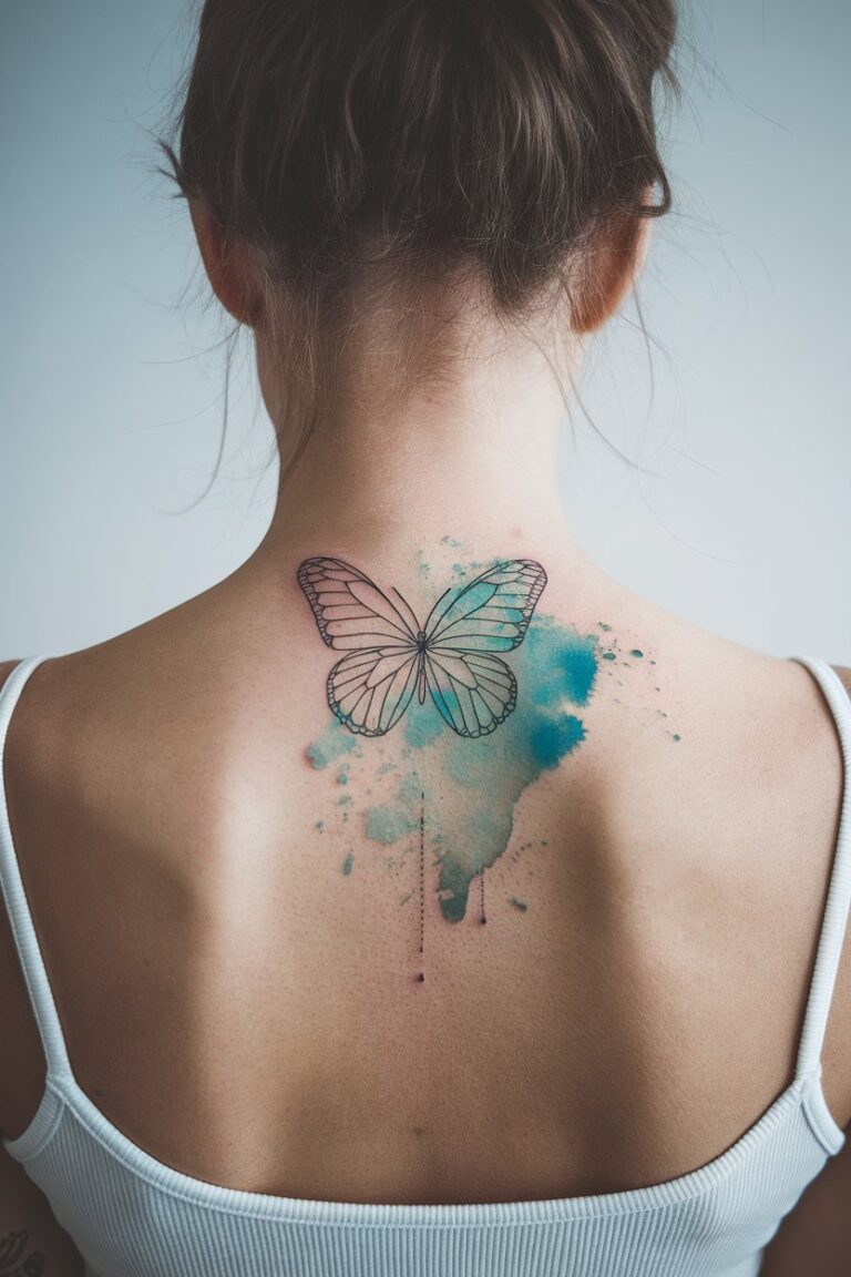 20 Fine Line Butterfly Tattoo Ideas You’ll Love – inkspiredtattoos.com