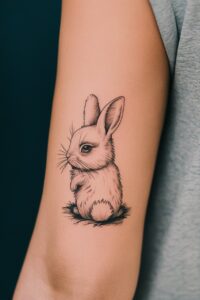 18 Small Bunny Tattoo Ideas That Are Simple and Cute – inkspiredtattoos.com