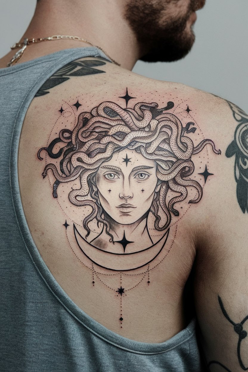 15 Dark Medusa Tattoo Ideas Perfect for a Fierce Look ...